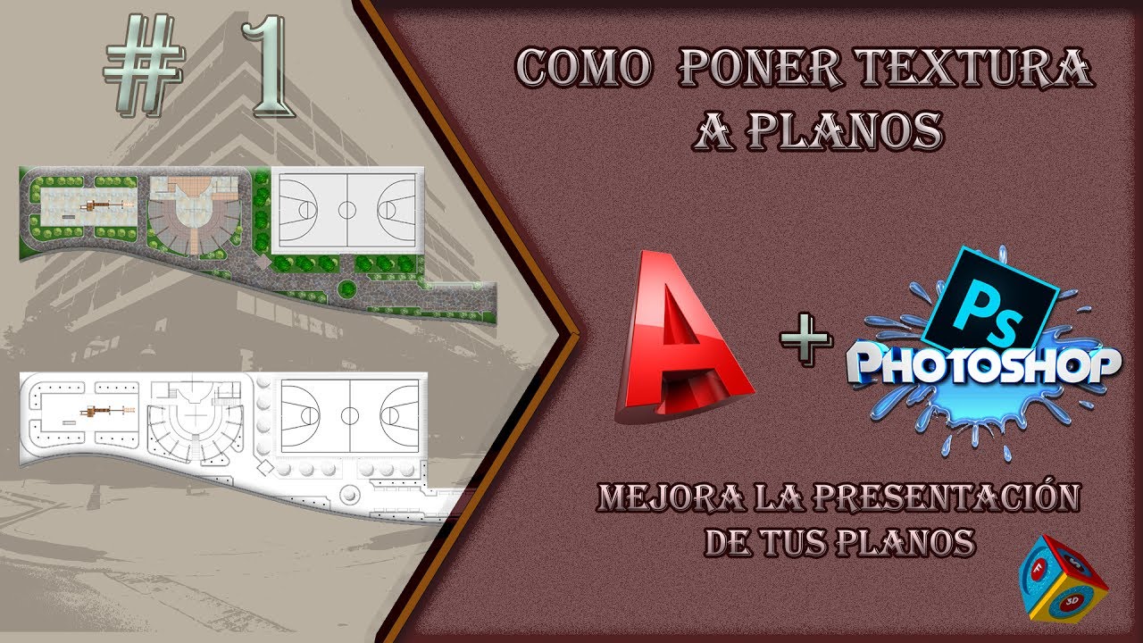 COMO APLICAR TEXTURAS A PLANOS EN PHOTOSHOP - YouTube