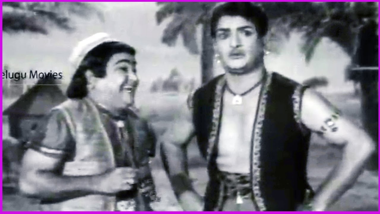 Comedy Scene Between NTR & Padmanabham - Bhagdad Gaja Donga Telugu Movie - YouTube