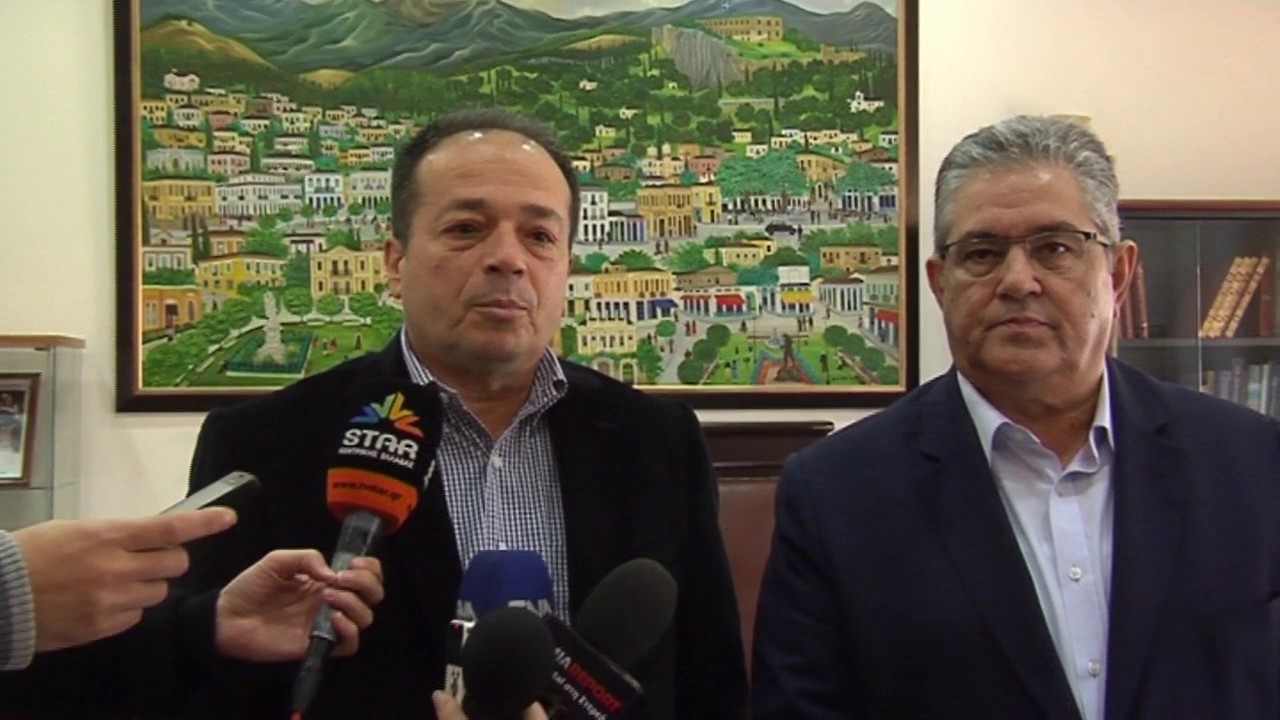 ΔΗΛΩΣΗ ΔΗΜΑΡΧΟΥ ΛΑΜΙΑΣ ΜΕΤΑ ΤΗ ΣΥΝΑΝΤΗΣΗ ΜΕ ΤΟΝ Δ. ΚΟΥΤΣΟΥΜΠΑ - YouTube