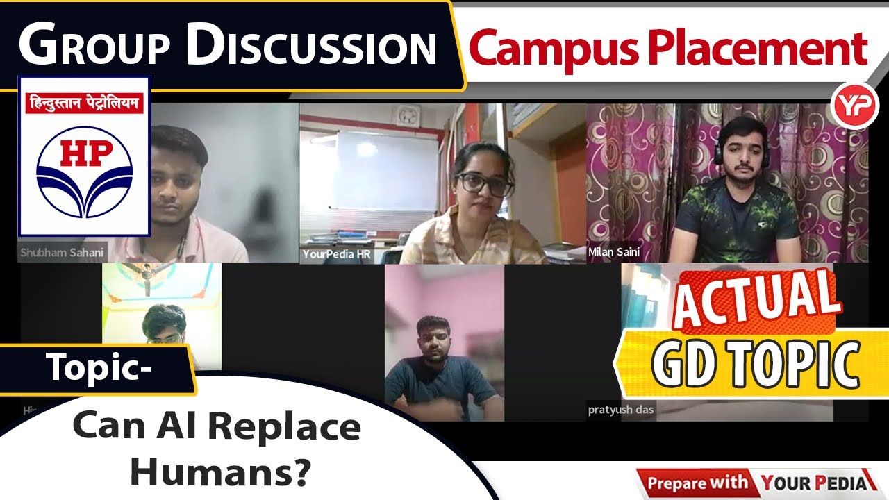 GD Can AI Replace Humans | Campus Placement | Start GD & Interview ...