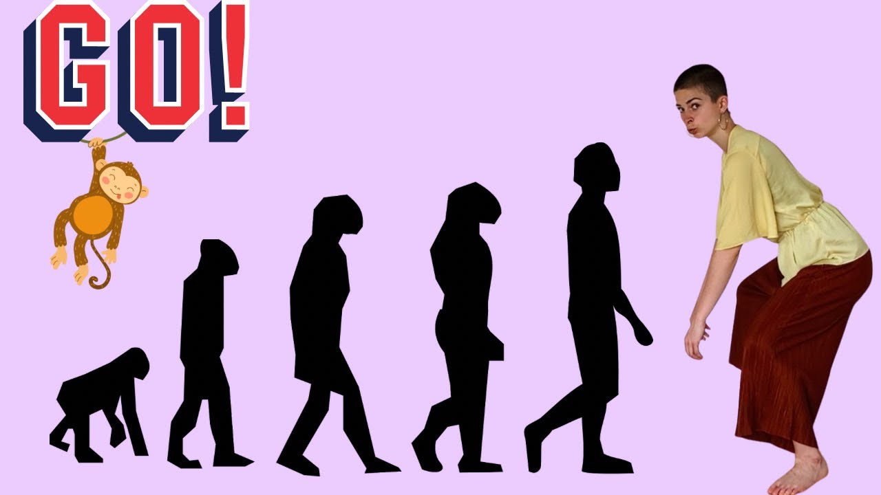 Walk like a monkey (112) - YouTube