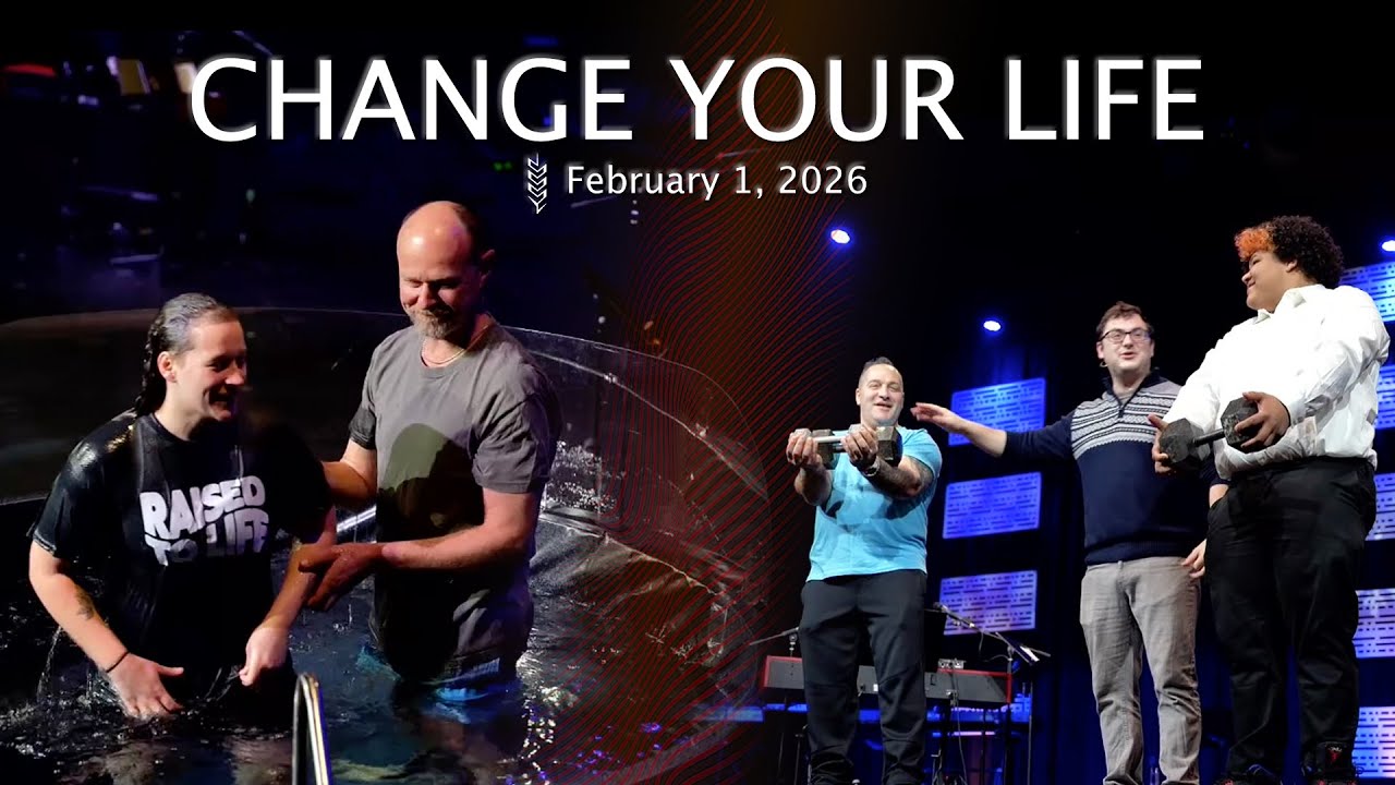 Sunday Service 2-1-2026 - Baptism Sunday - Change Your Life - YouTube