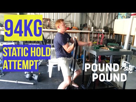 94kg Static Lift Attempt - YouTube