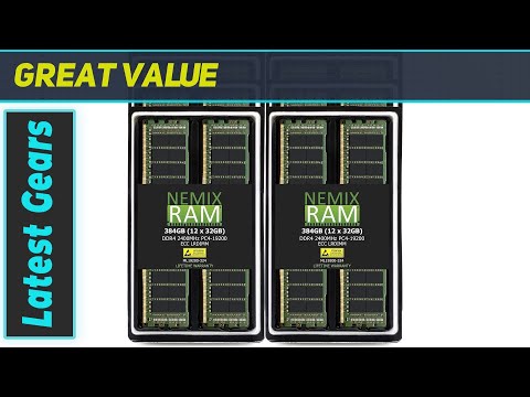 Upgrade Your Server with NEMIX RAM 384GB DDR4-2400 ECC LRDIMM!