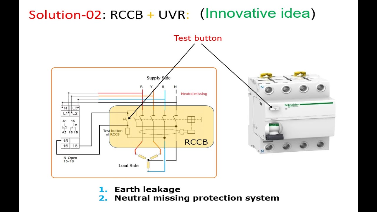 Neutral fault simulation board - YouTube