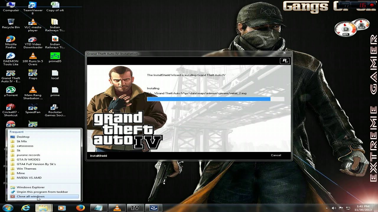 GTA IV Installation With Patch 1.0.7.0 - YouTube
