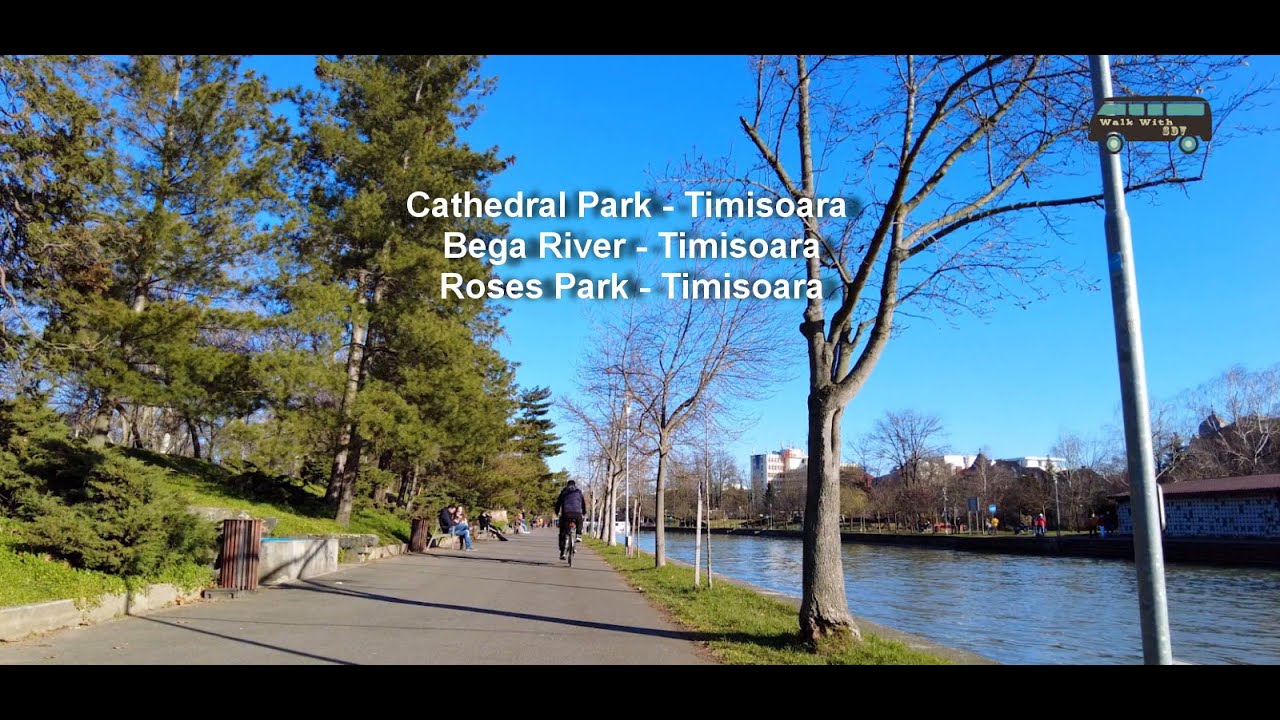 4K Walking through the parks of Timisoara #X - YouTube