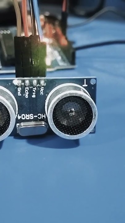 Ultrasonic sensor - YouTube