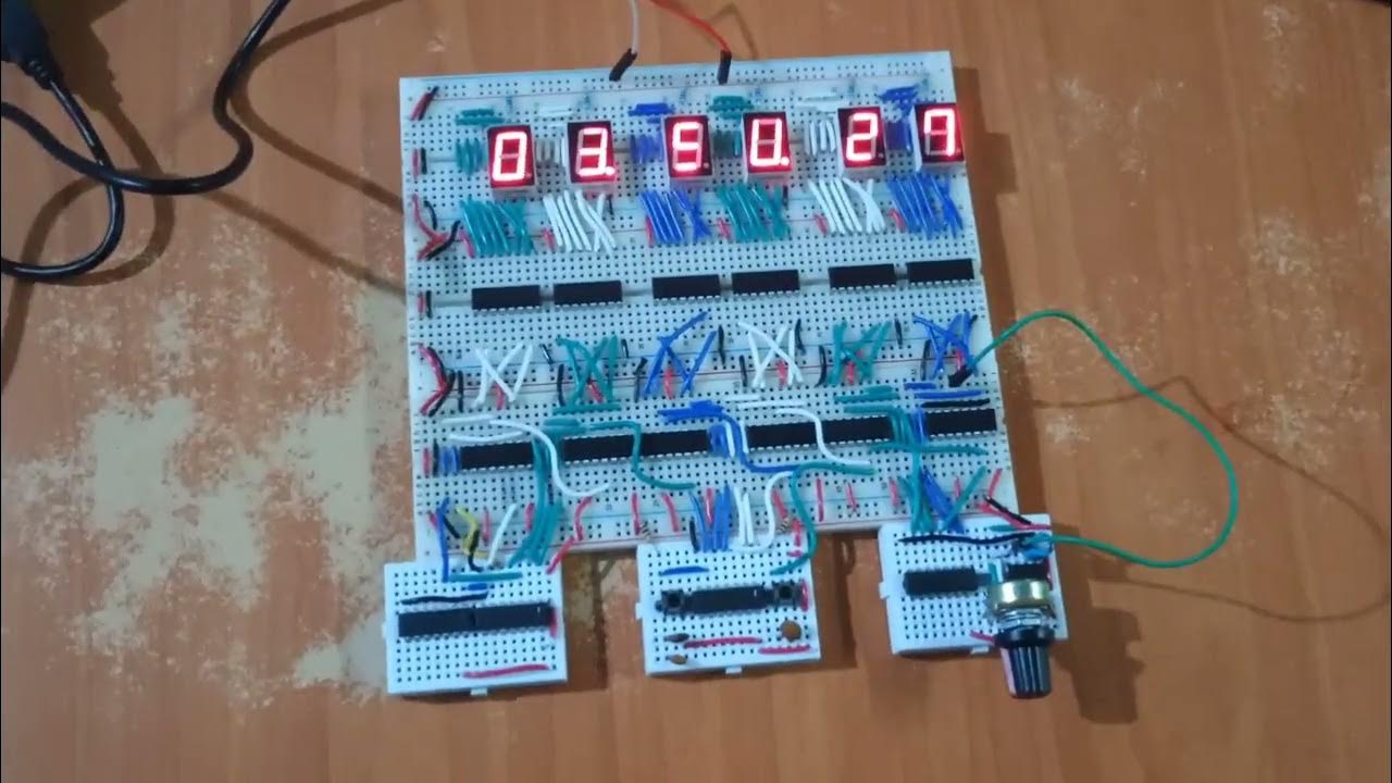 Práctica Reloj Digital - YouTube