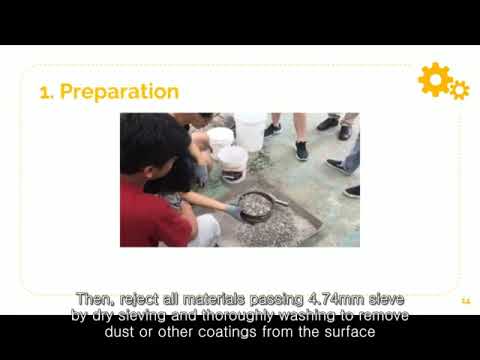 ASTM C127—Specific Gravity and Absorption of Coarse Aggregate - YouTube