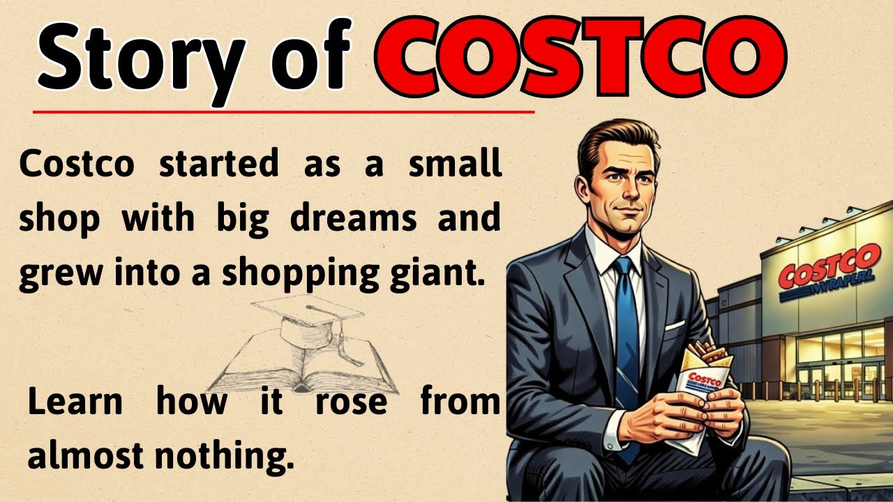 🔥The True Story of Costco || 🛒 Learn English Through Story Level 2 ...