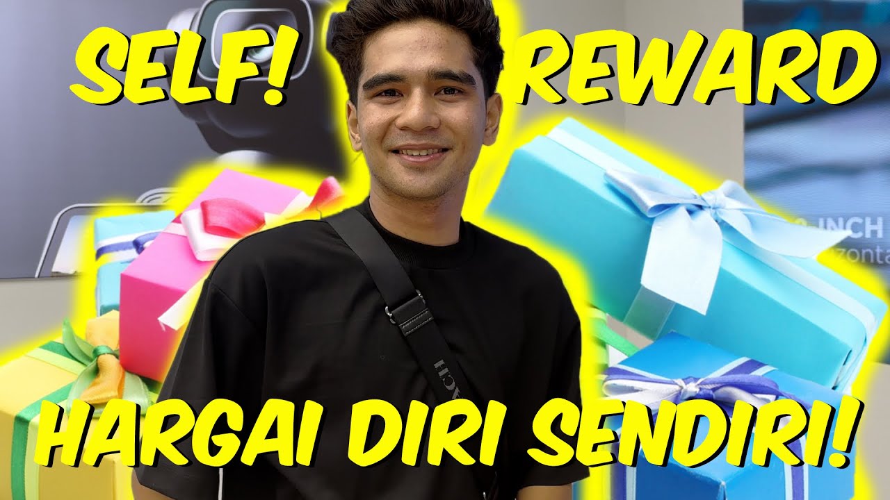 SELF REWARD 11 BULAN JADI CONTEN CREATOR!!! - YouTube