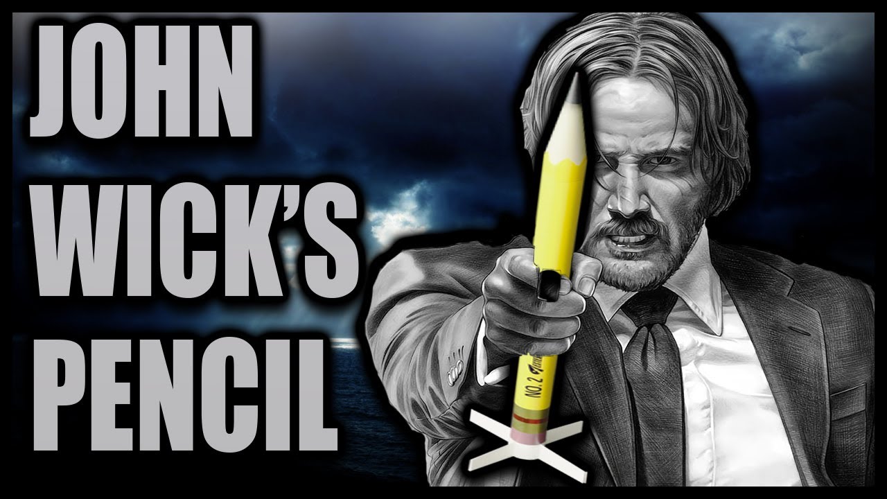 John Wick: Best Weapon the Pencil - YouTube