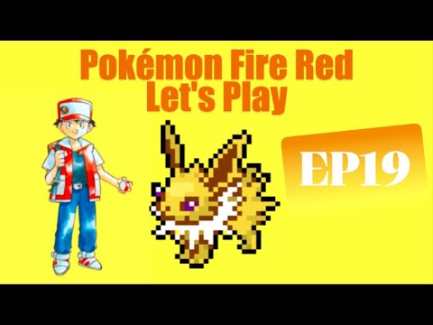 Pokémon Fire Red Let's Play EP19 Getting My 5th Gym Badge - YouTube