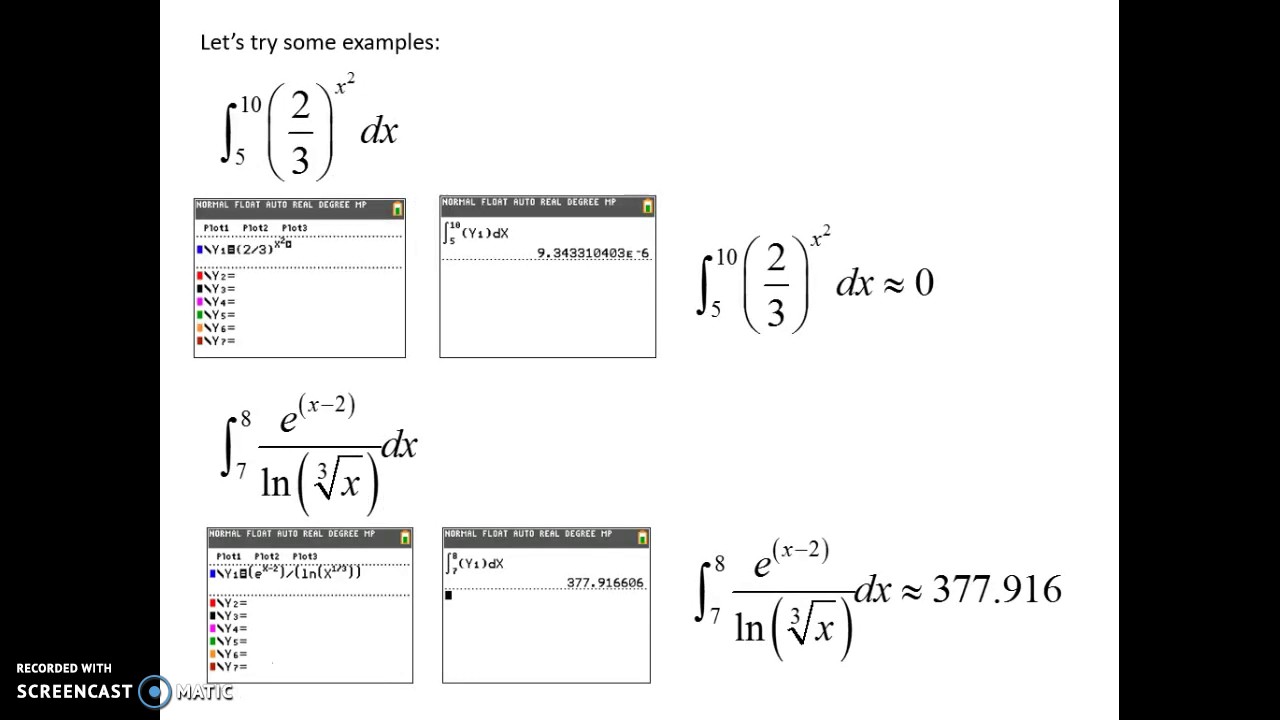 Transcendental Functions on the Calculator - YouTube