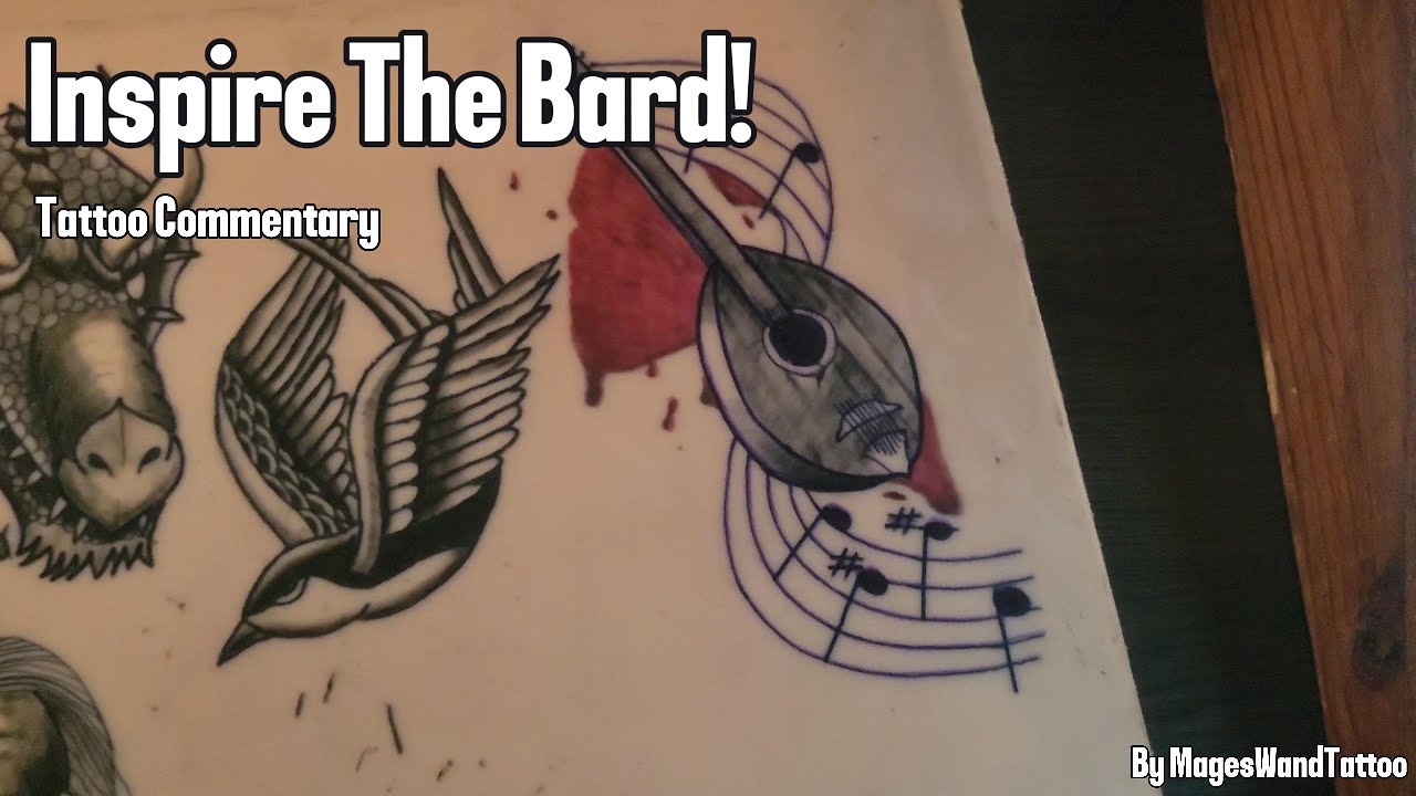 Inspire The Bard! | Tattoo Commentary - YouTube