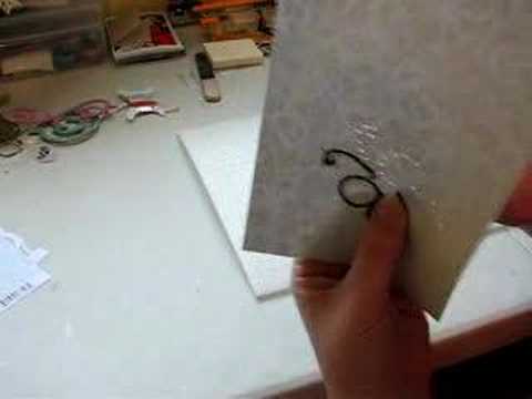 Stitch'z Tutorial for Iamascrapaholic Blog - YouTube