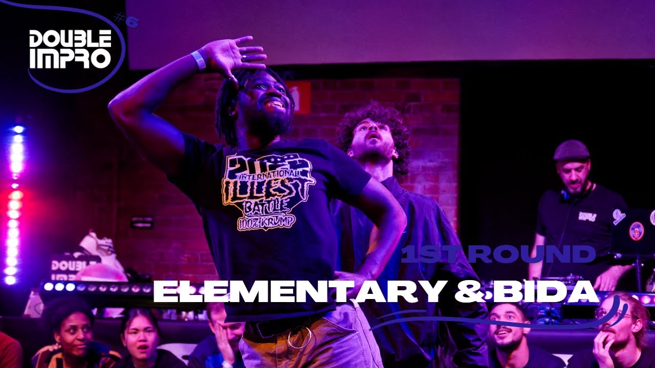 Double Impro 2023 // 1st round - Elementary & Bida // Crazy as hell at school - YouTube