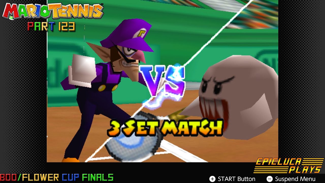 Mario Tennis Part 123 - Boo/Flower Cup Finals (N64 Online) | EpicLuca ...