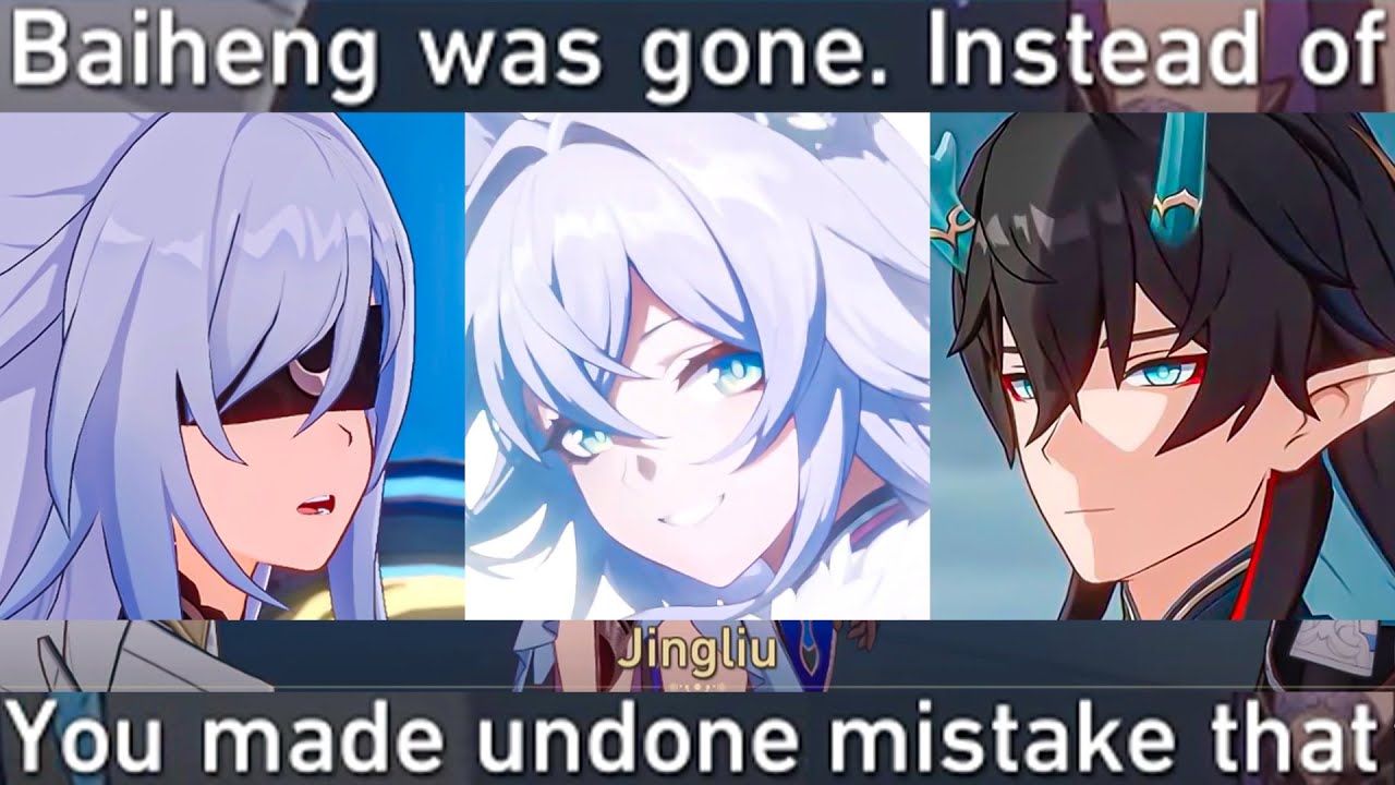 BAIHENG & IMBIBITOR LUNAE PAST STORY, JINGLIU Cutscene Honkai Star Rail ...