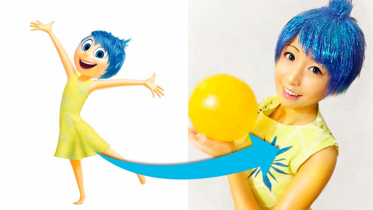 Inside Out CHARACTERS IN REAL LIFE - YouTube