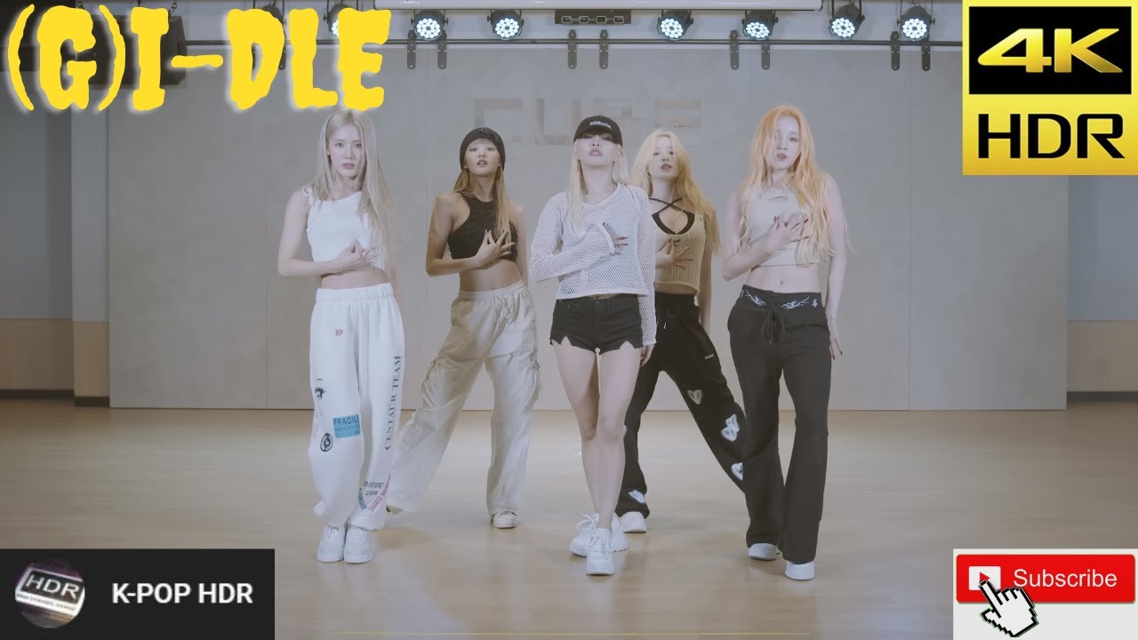(G)I-DLE) ((여자)아이들) - Nxde (Choreography Practice Video) {4K HDR MV ...