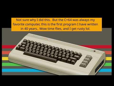A real simple C64 Scroller in 6502 Assembly - YouTube