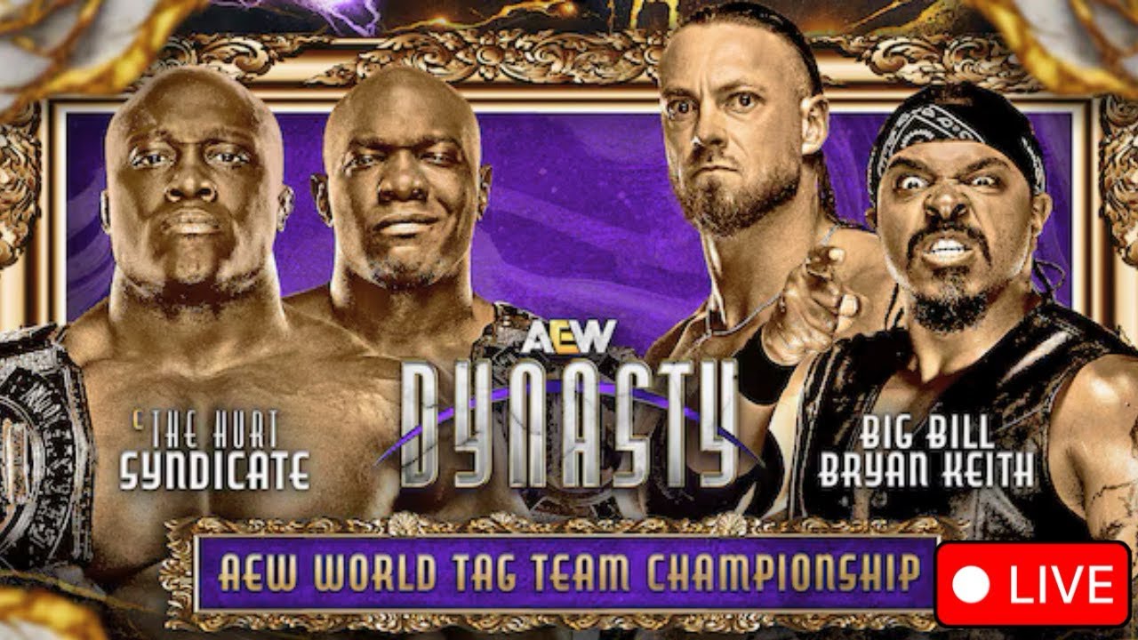 The Hurt Syndicate vs. Big Bill & Bryan Keith AEW World Tag Team ...