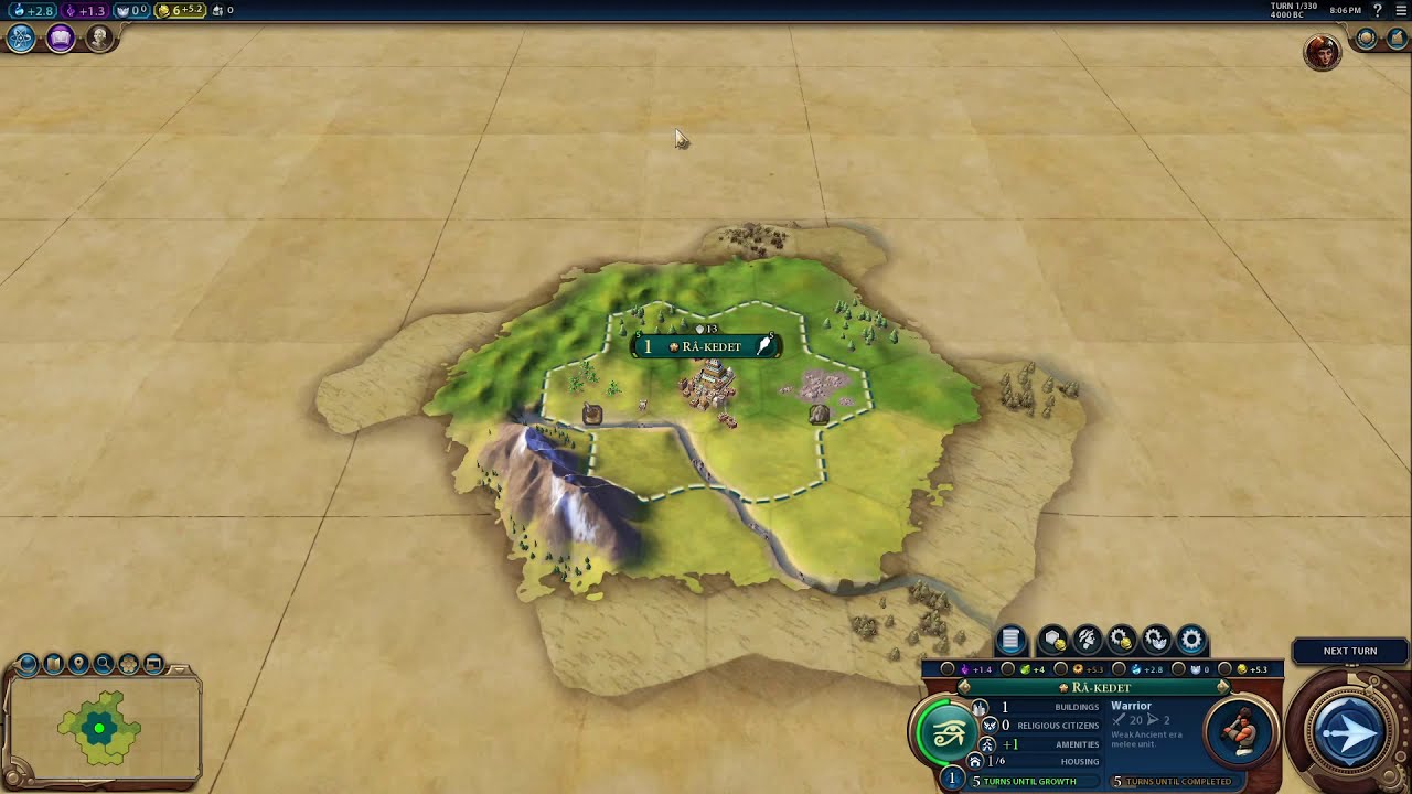 Sid Meier's Civilization VI [1] Tutorial - YouTube