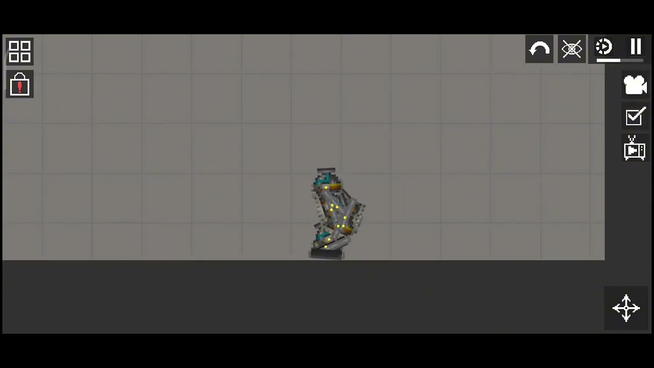Running robot legs in melon sandbox - YouTube