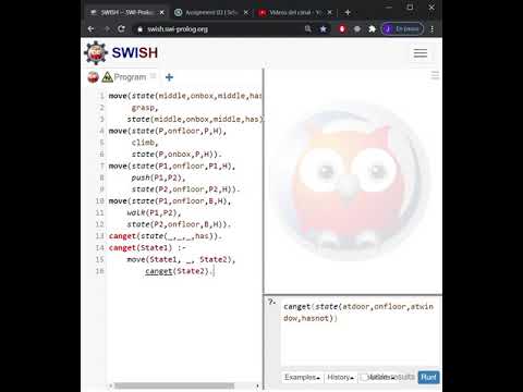 Monkey and banana - prolog - YouTube