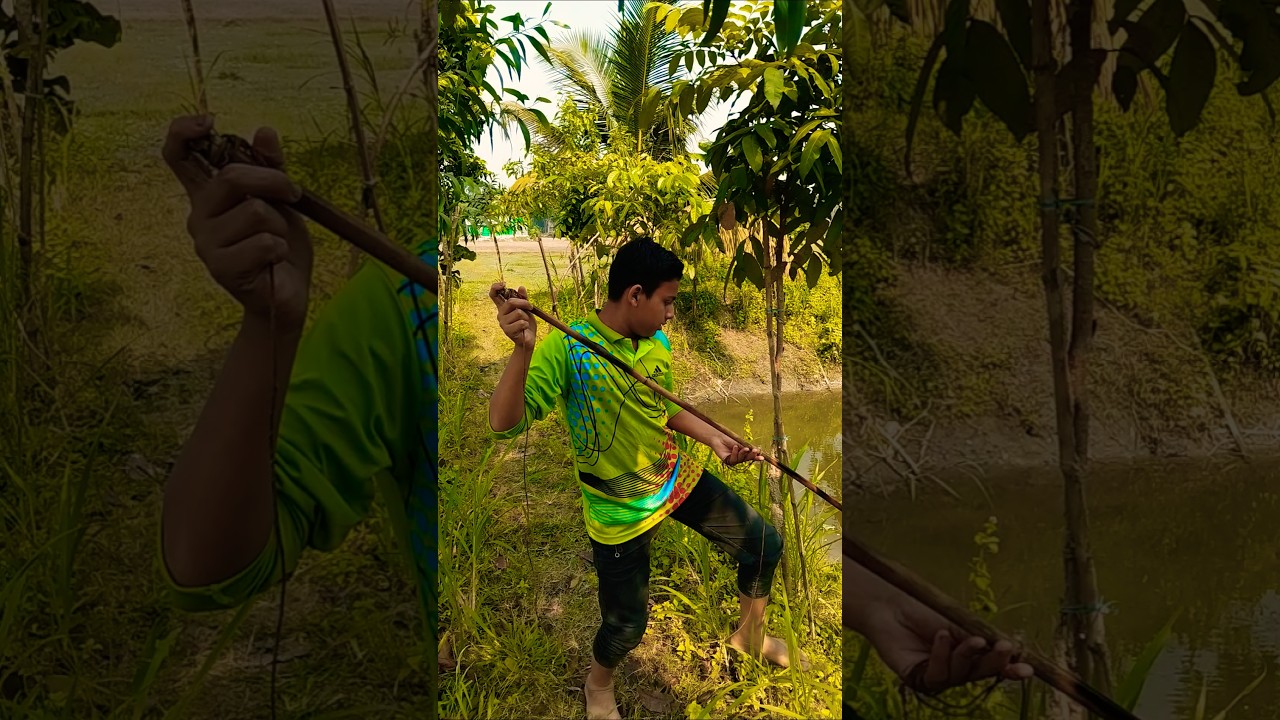 Watch the village boy fishing video. Part -199 #fish #fishing #shorts ...