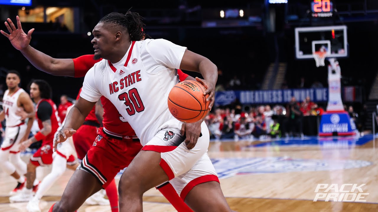 NC State center DJ Burns talks ACC Tournament win over Louisville ...