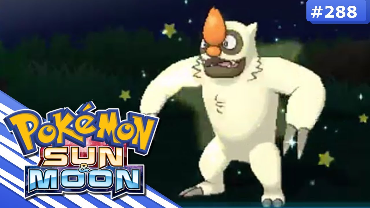 LIVE! Shiny Vigoroth via Island Scan [FR] Pokemon Sun/moon : 860 REs ...