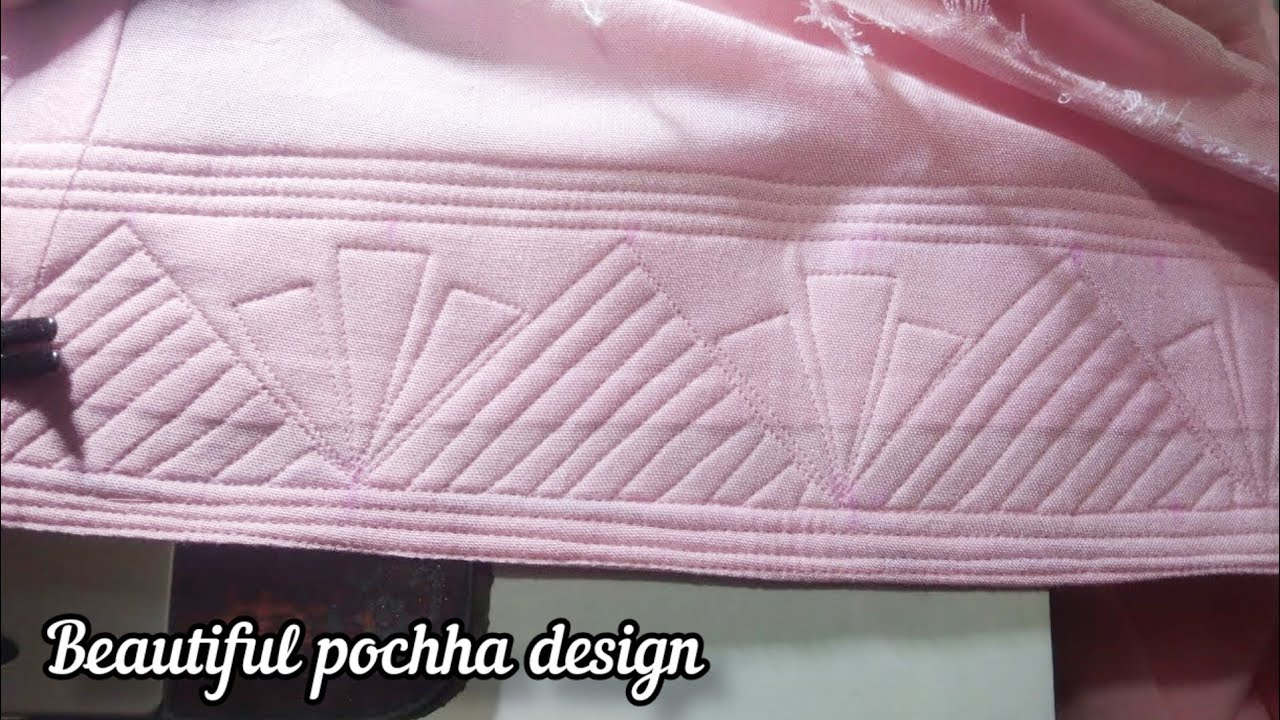 beautiful pochha design #latestpochadesign #pochadesignsimple # ...