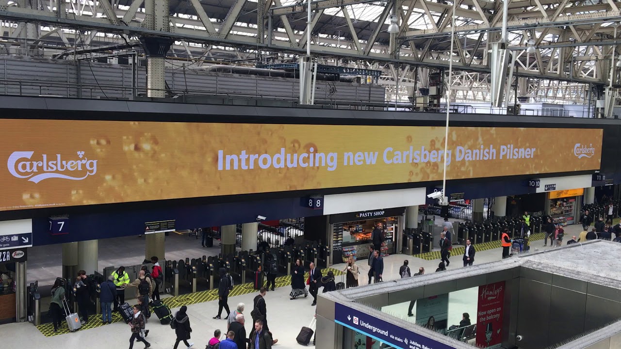 Carlsberg UK Waterloo OOH Campaign New Brew | Global Creative ...