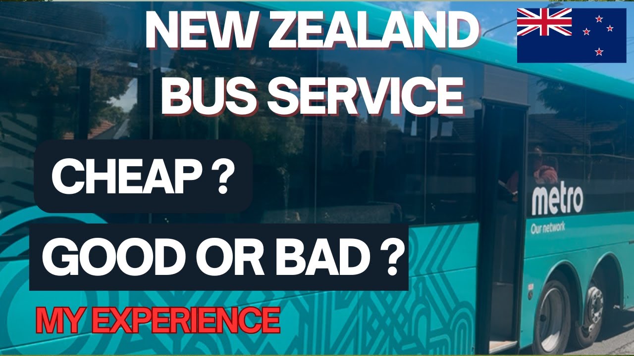 New Zealand Bus Service Explained! 🚍 | Easy Travel Guide + New Brighton ...