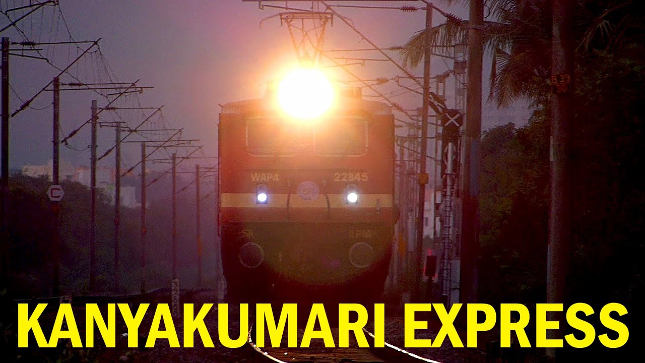 KANYAKUMARI Express | Legendary South Indian Train | Indian Railways ...