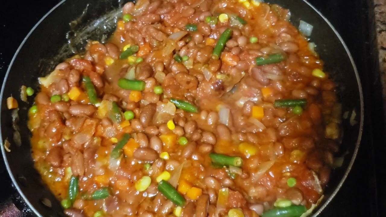 RED KIDNEY BEANS PASTA - YouTube