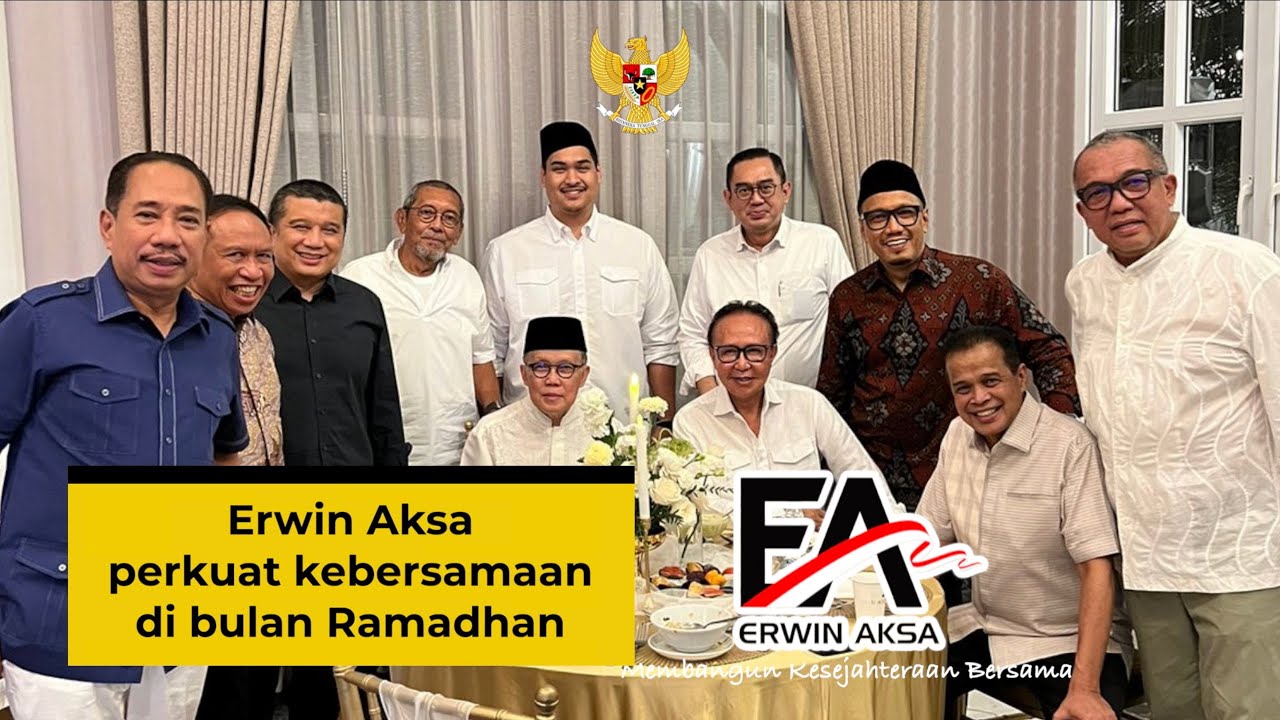 Erwin Aksa perkuat kebersamaan di Bulan Ramadhan - YouTube