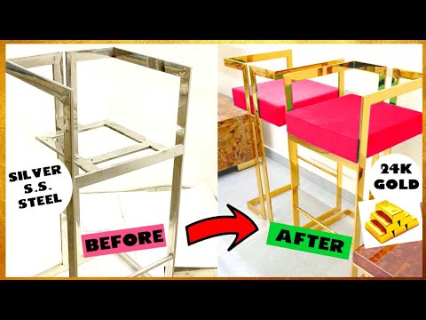 Stainless Steel Gold Coating | PVD Coating | Gold Polish | Spray Gold ...