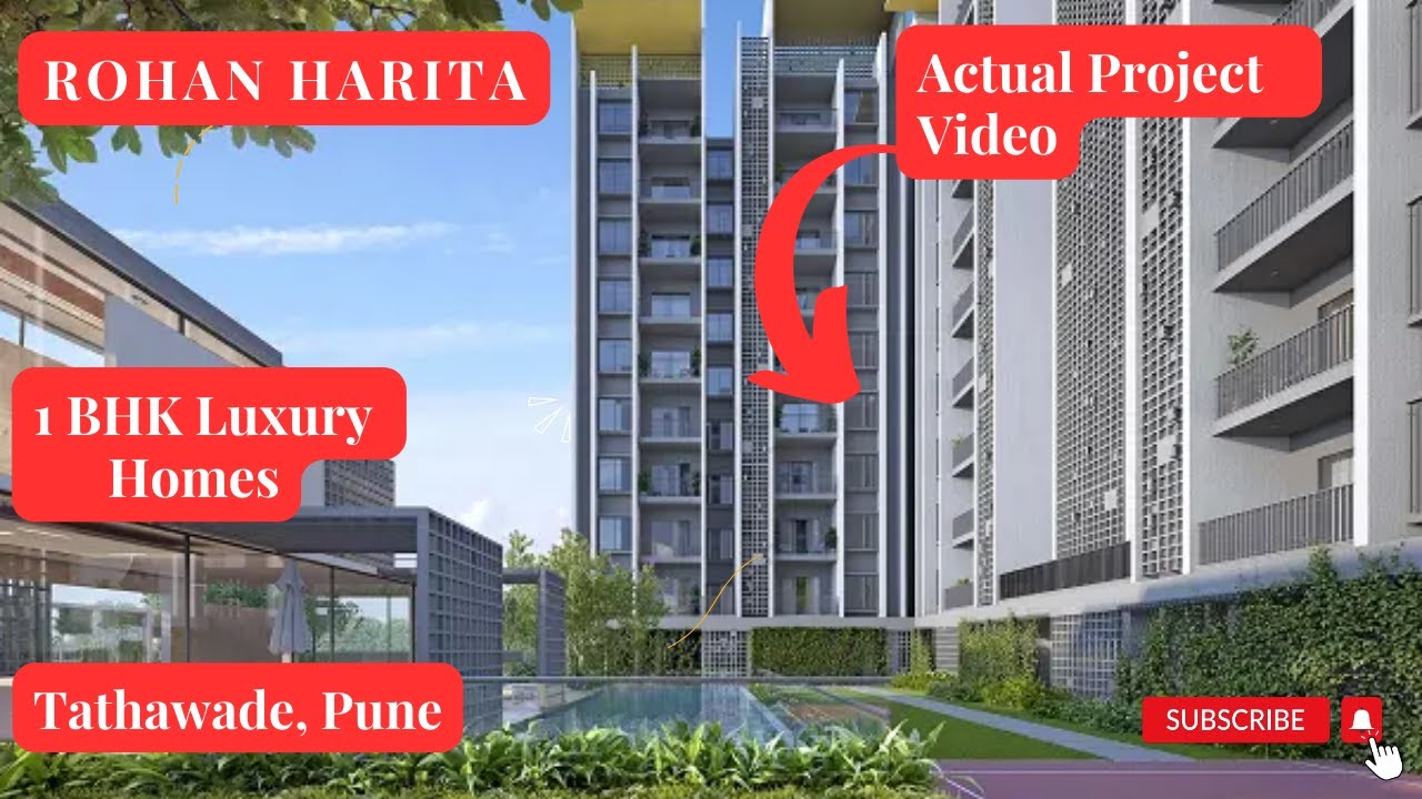 Rohan Harita |☎️+91-8069377873 | 1 BHK Flats For Sale In Tathawade Pune ...
