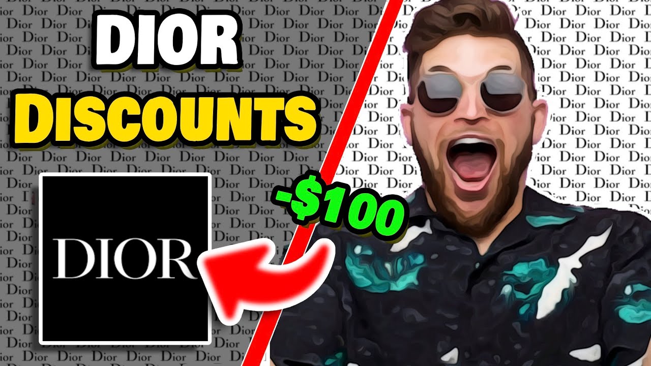 INSANE Dior Discount Code ($100 OFF) 🌟 Use these Promo Codes on your ...