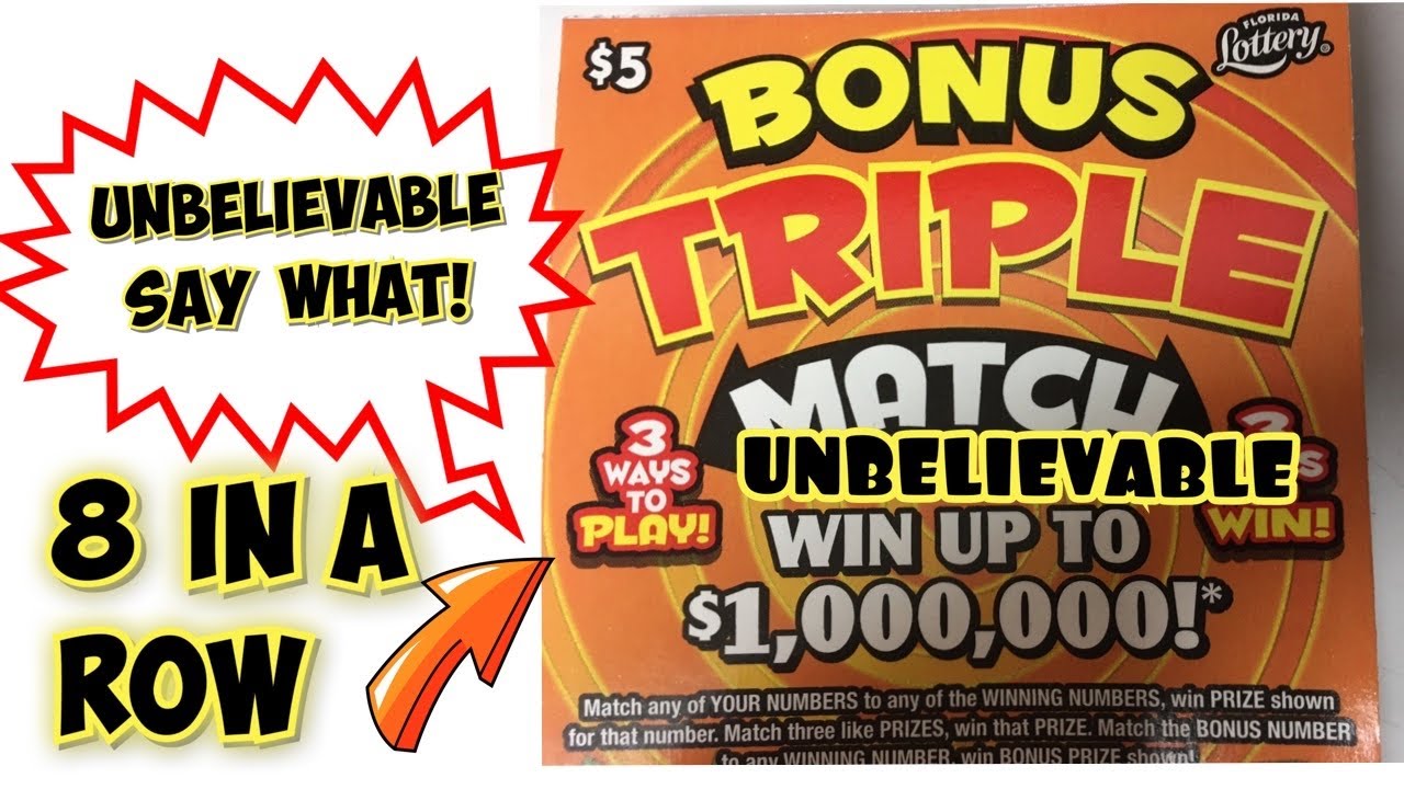 🤯UNBELIEVABLE SESSION🤯 WE BOUGHT 8 OF THE NEW BONUS TRIPLE MATCH AND ...