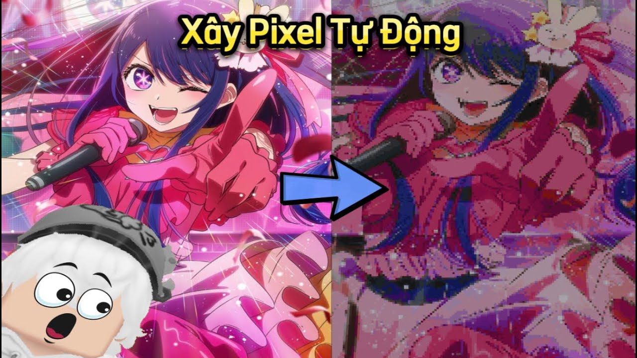 Cách Xây Pixel Trong Mini World Tự Động 2023 | Mini World | - YouTube