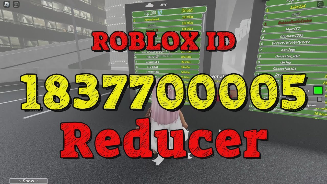 REDUCER Roblox Song Codes - YouTube