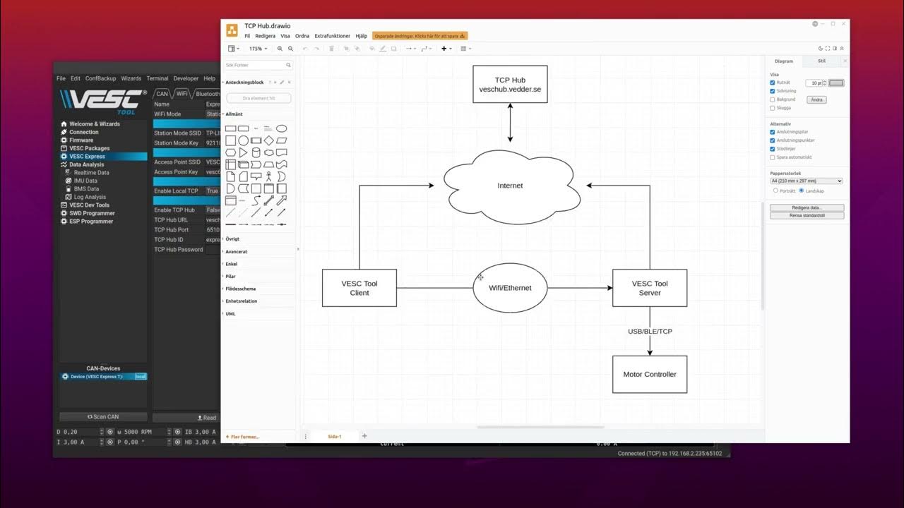 VESC Express TCP Hub - YouTube
