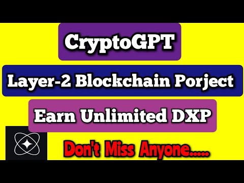 CryptoGPT Layer-2 Project | How To Collect GPT Coin | High Voltage ...