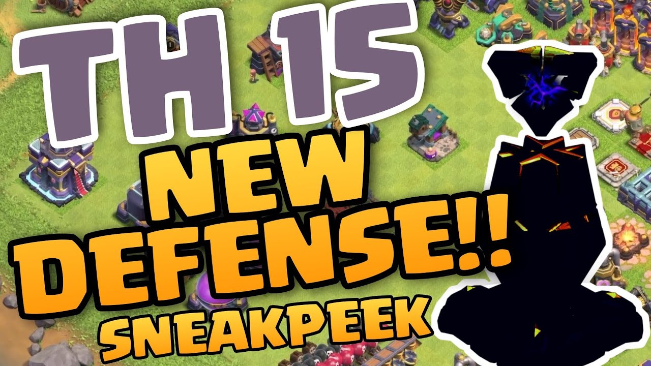 Th15 Sneakpeek2!! New Defenses!! Monolith & Spell Tower!! Clash of ...