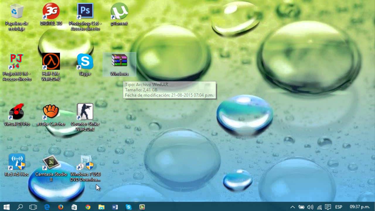 descargar e instalar windows 10 para pc ,canaima y table - YouTube
